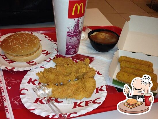 Menu at KFC USCE Shopping Center restaurant, Belgrade, Bulevar Mihajla ...
