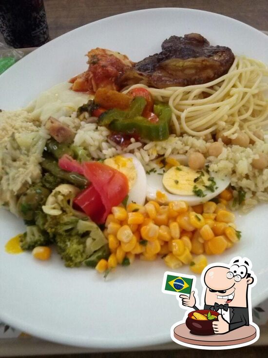 Menu at Panela Brasileira restaurant, Belém, Parque Shopping Belém