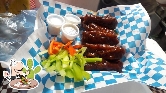 Menu at Mr. Wings restaurant, Tala