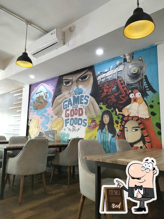Menu at Board Games Cafe Batam, Batam