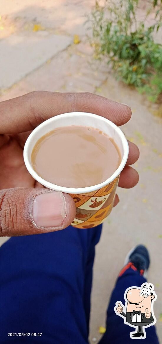 Menu at Tea Stall, India, 3Q89+8HR