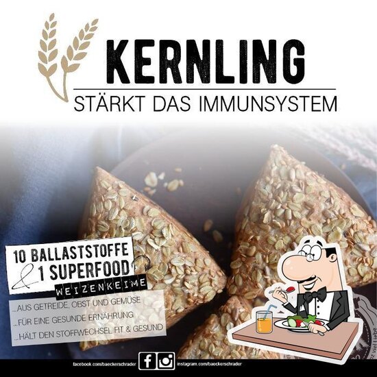 Speisekarte von Bäcker Schrader cafe, Scheeßel