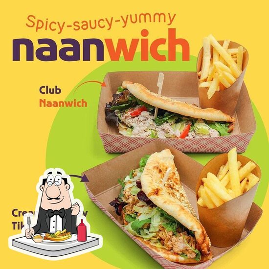 Menu at Naan Staap restaurant, London, 32 Plashet Grove