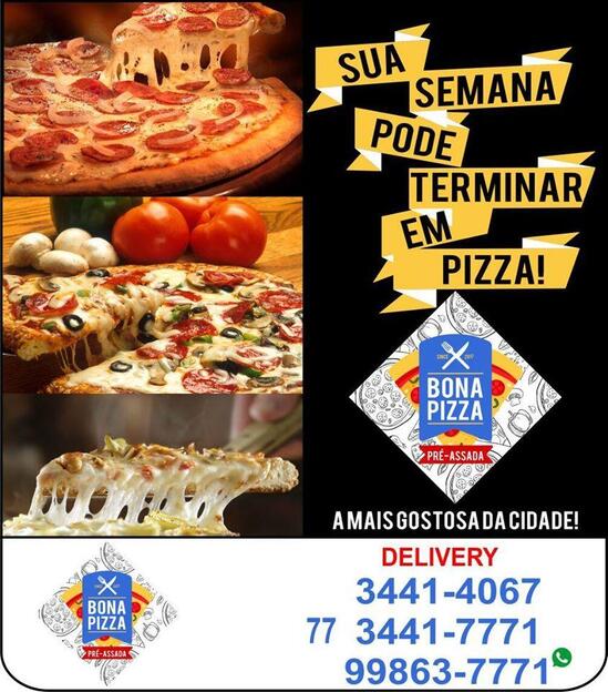 Menu at Pizza do Chef pizzeria, Brumado