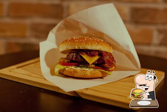 Menu at Craft burger cafe, Moscow