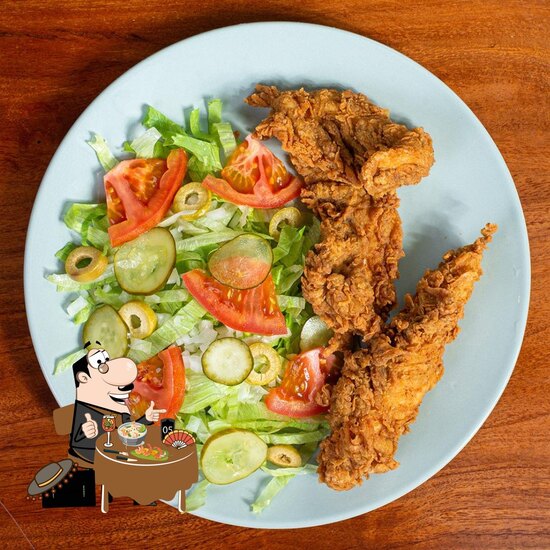 Menu em N1 Number One Chicken, Bento Gonçalves