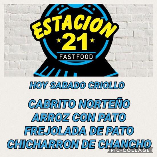 Menu at ESTACION 21 restaurant, Chimbote