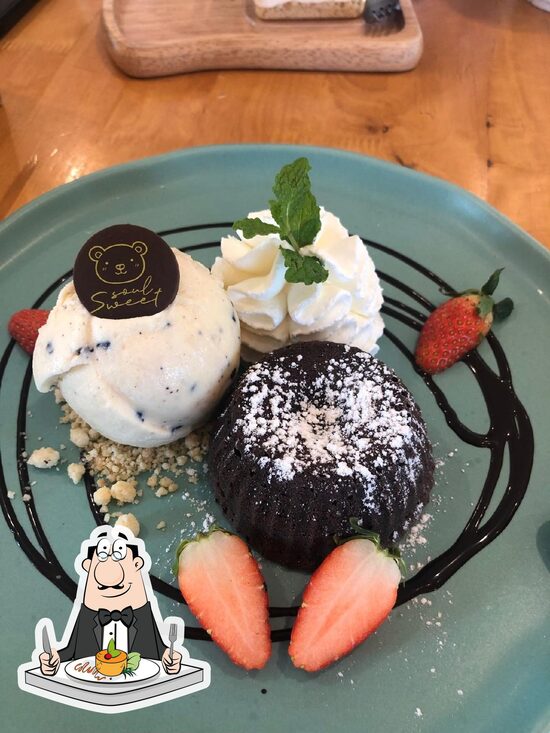 Menu at Soul sweet cafe, Pattaya City, WQ7M+WR8