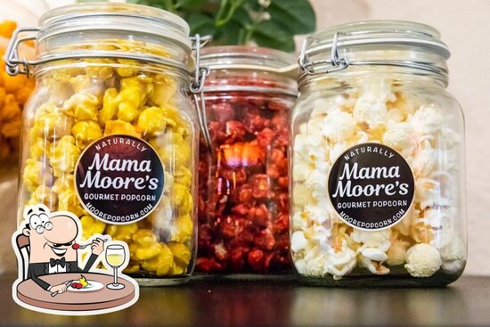 Menu at Mama Moore's Gourmet Popcorn, Grand Prairie