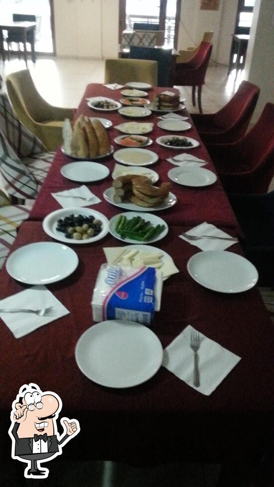 Menu at Efes Cafe, Selçuk