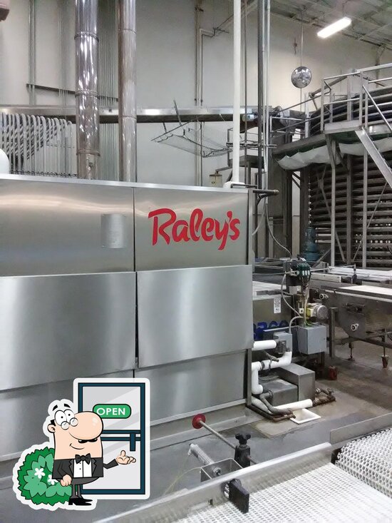 Menu at Raley's Production Bakery, West Sacramento