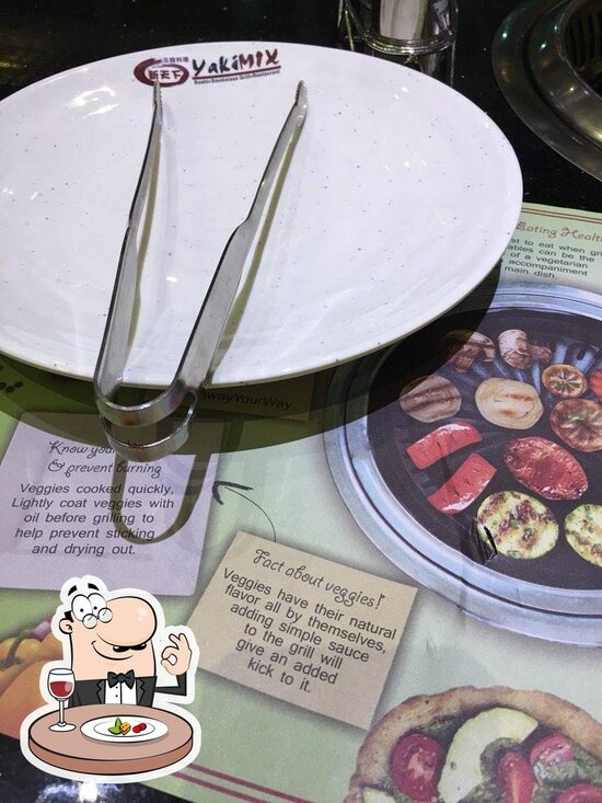 Menu at YakiMix restaurant, Iloilo City, PH63+2R4