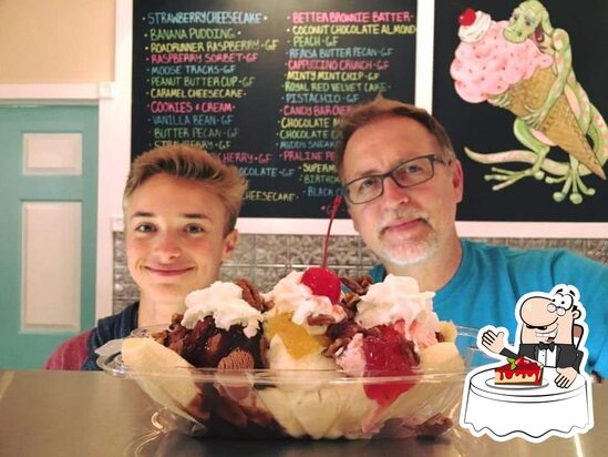 Menu at Good Karma Ice Cream cafe, Easley