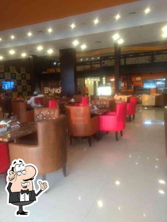 Menu at Beano’s cafe, Abu Dhabi