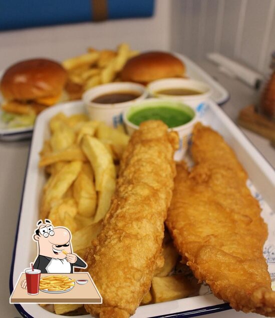 Menu at Reel Fish and Chips Oldham restaurant, Oldham