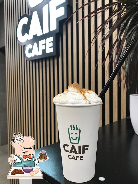 Menu at Caif Cafe, Vilnius, Mindaugo g. 11