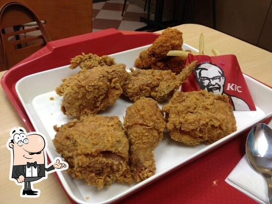 Menu at KFC restaurant, Chiang Mai, 132 หมู่ที่ 1