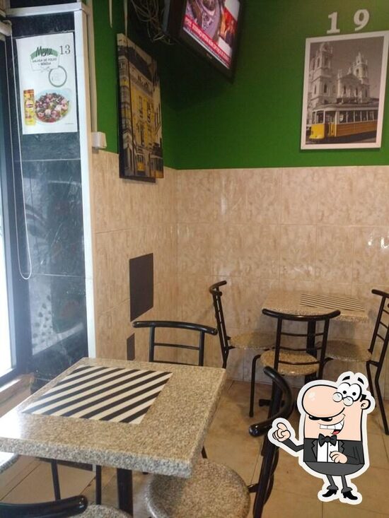 Menu em Café Lisboa Paris, Queluz, Av. Miguel Bombarda 71