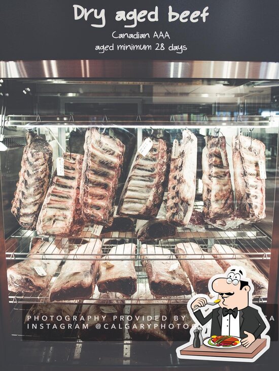 Menu at Loblaws restaurant, Pickering