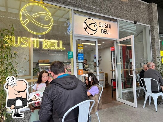 Menu at Sushi Bell restaurant, Canberra