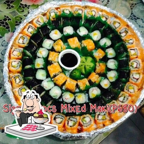 Menu at WOW MAKI - japanese Cuisine, Manila