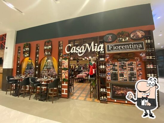 Menu at Casa Mia restaurant, Makati