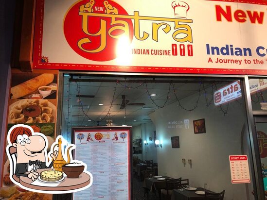 Menu at New Yatra restaurant, West Ryde