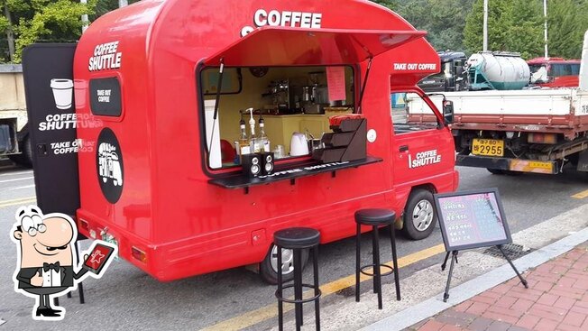 Menu at Coffee Shuttle (커피 셔틀) cafe, Daegu