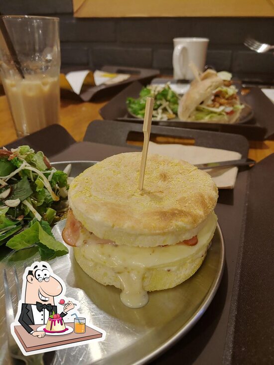 Menu at Audrey Book Cafe, Seoul