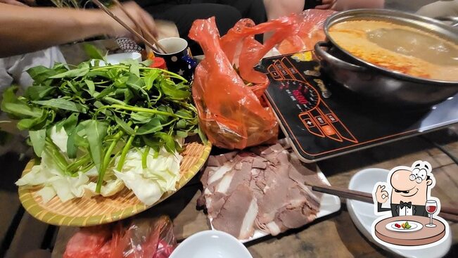 Menu at Cafe boom, Hanoi