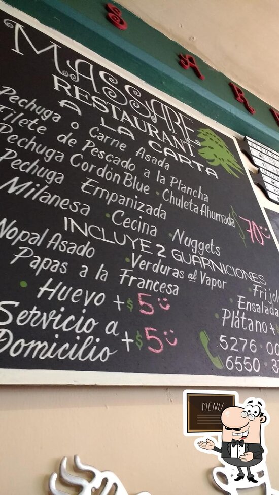 Massare Restaurante est. 2013, Ciudad López Mateos - Menú del ...