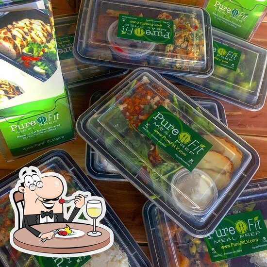 Menu at Pure Fit Meal Prep restaurant, Las Vegas, S. Fort Apache Road #115