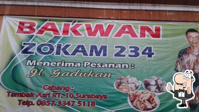 Bakwan Zokam 234 restaurant, Surabaya, Jalan Tambak Asri Gang Putri ...