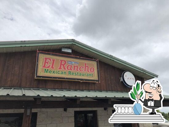 Menu at El Rancho Mexican Restaurant, Bertram