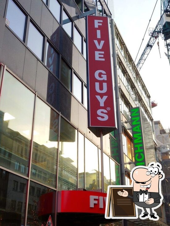 Menu at Five Guys Stuttgart Königsstraße fast food, Stuttgart