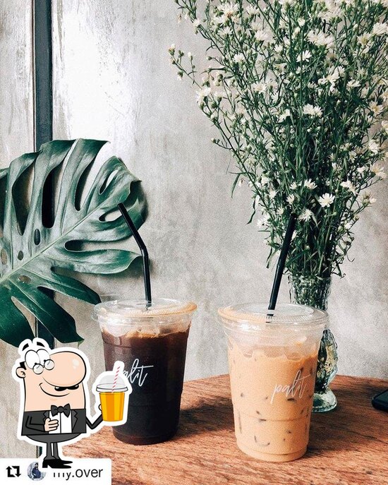 Menu at Palit Coffee cafe, Fa Ham