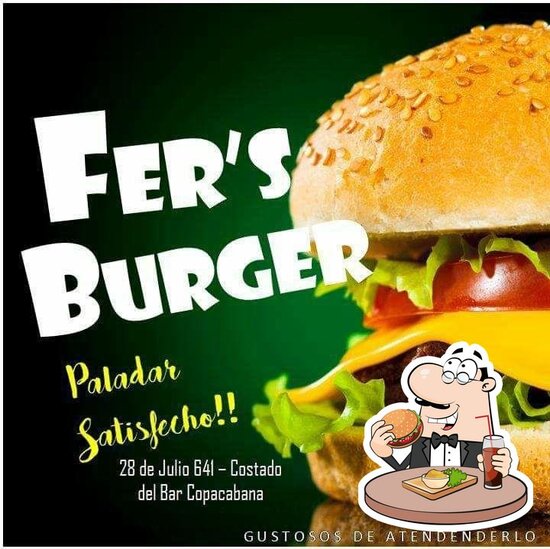 Menu at Fer's Burger Iquitos restaurant, Iquitos