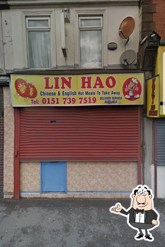 Menu at Lin Hao fast food, Liverpool