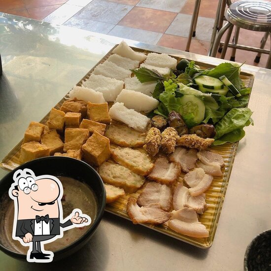 Ms Thuong's Fried tofu Shrimp paste Noodle, Da Nang - Restaurant menu ...
