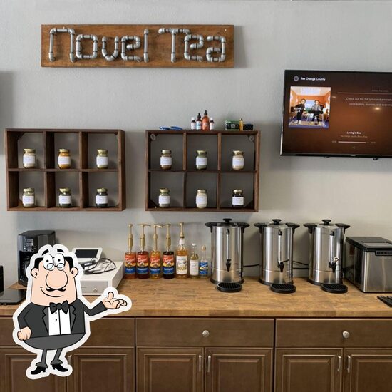 Menu at NovelTea cafe, Casselberry