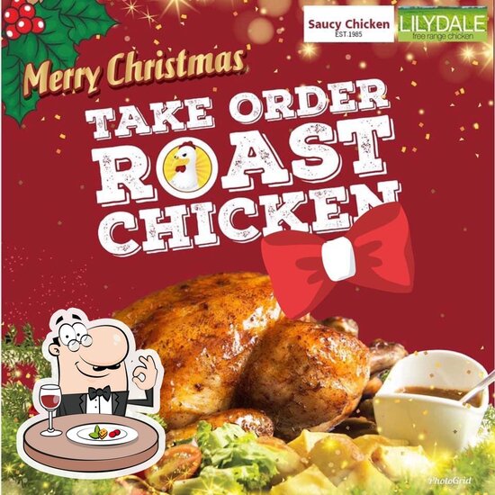 Carta del restaurante Saucy Chicken, Newcomb, 12/71-77 Bellarine Hwy