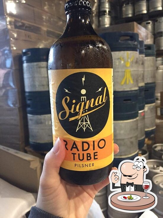 Menu at Signal Brewery pub & bar, Belleville