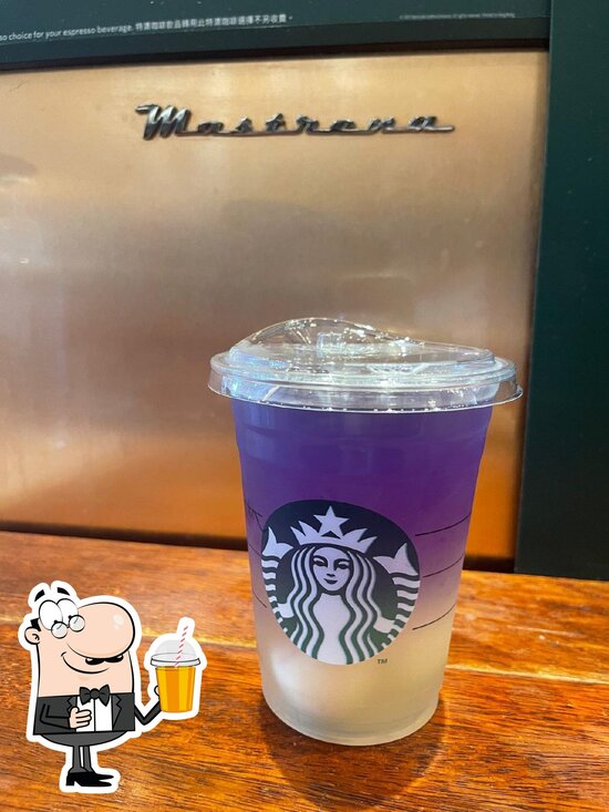 Menu at Starbucks, Hong Kong, One Island South
