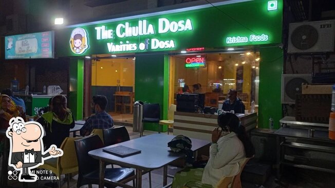 Menu at The Chulla Dosa, Ahmedabad