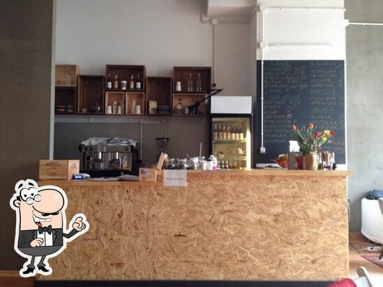 Menu at Raw Roots Cafe, Warsaw