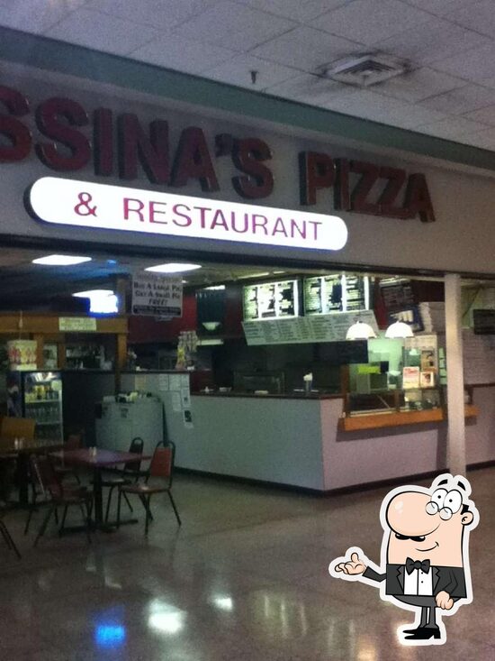 Menu at Messina's Pizza restaurant, Schuylkill Haven