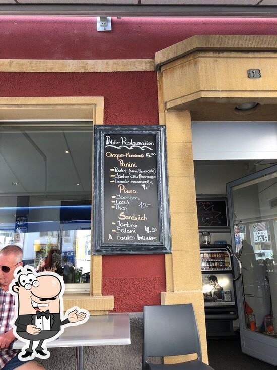 Speisekarte von Code Bar, Boudry