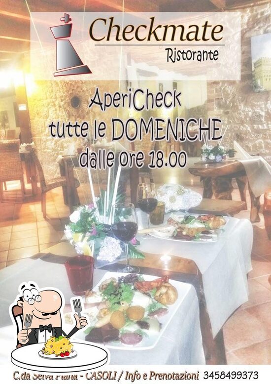 Menu at CheckMate ristorante, Casoli