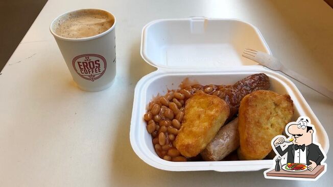 Menu at Imperial College Library Cafe, London