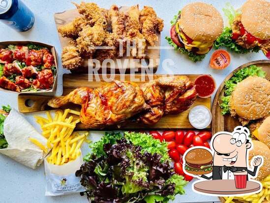 Menu at Royen’s restaurant, London